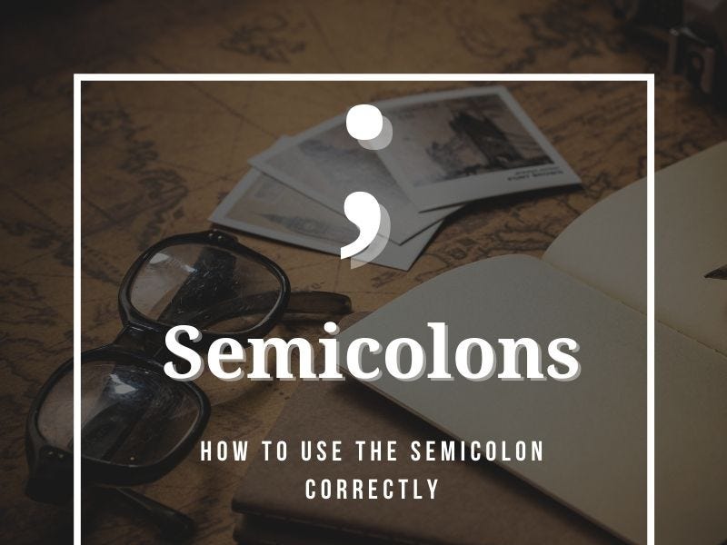The fascinating history of the semicolon