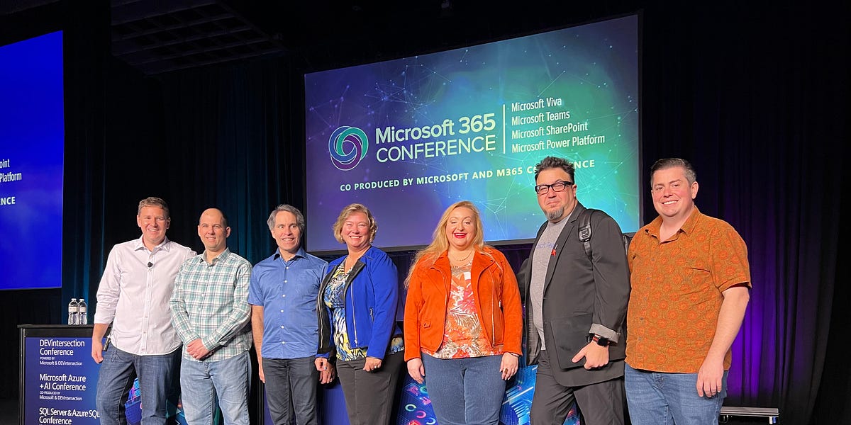 Recapping the Microsoft 365 Conference - by Mark Kashman