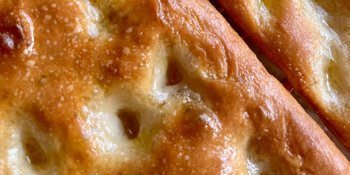 Kitchen Project #85: Ligurian Focaccia - by Nicola Lamb