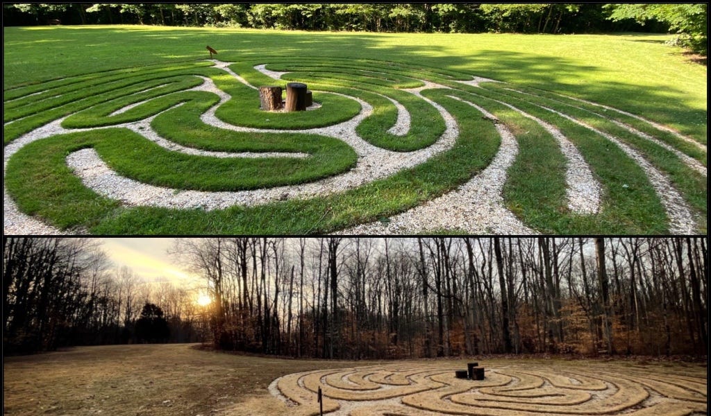 The Easter Labyrinth - by Edward Goode - Imago Scriptura