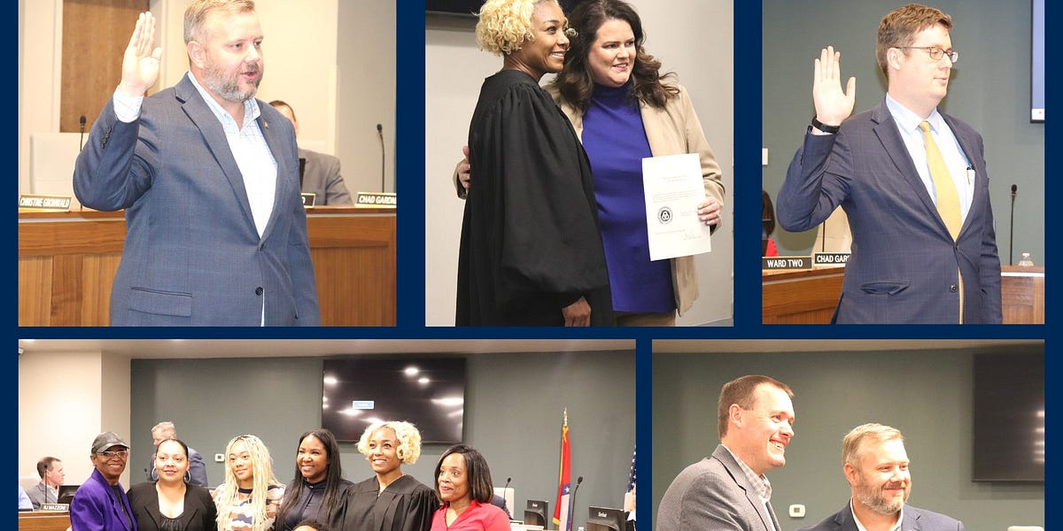 Newly elected officials sworn-in