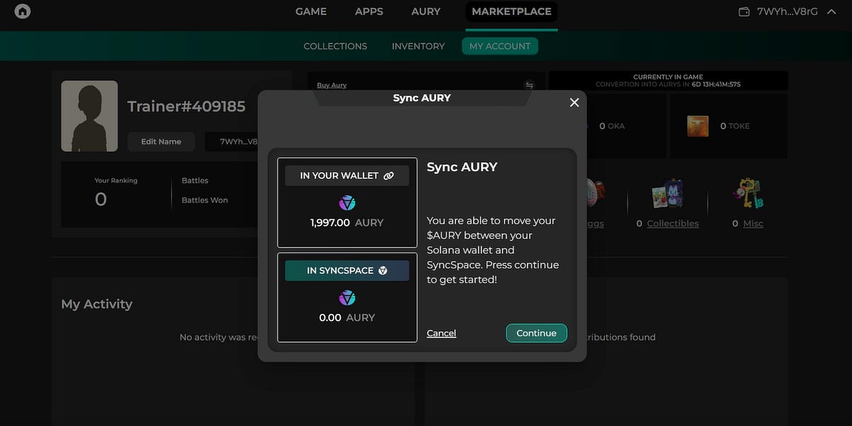 SyncSpace Explained. - by Aurory Project - Aurory Updates