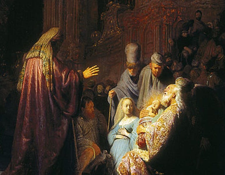 The Gospel of Luke: Jesus Presented at the Temple