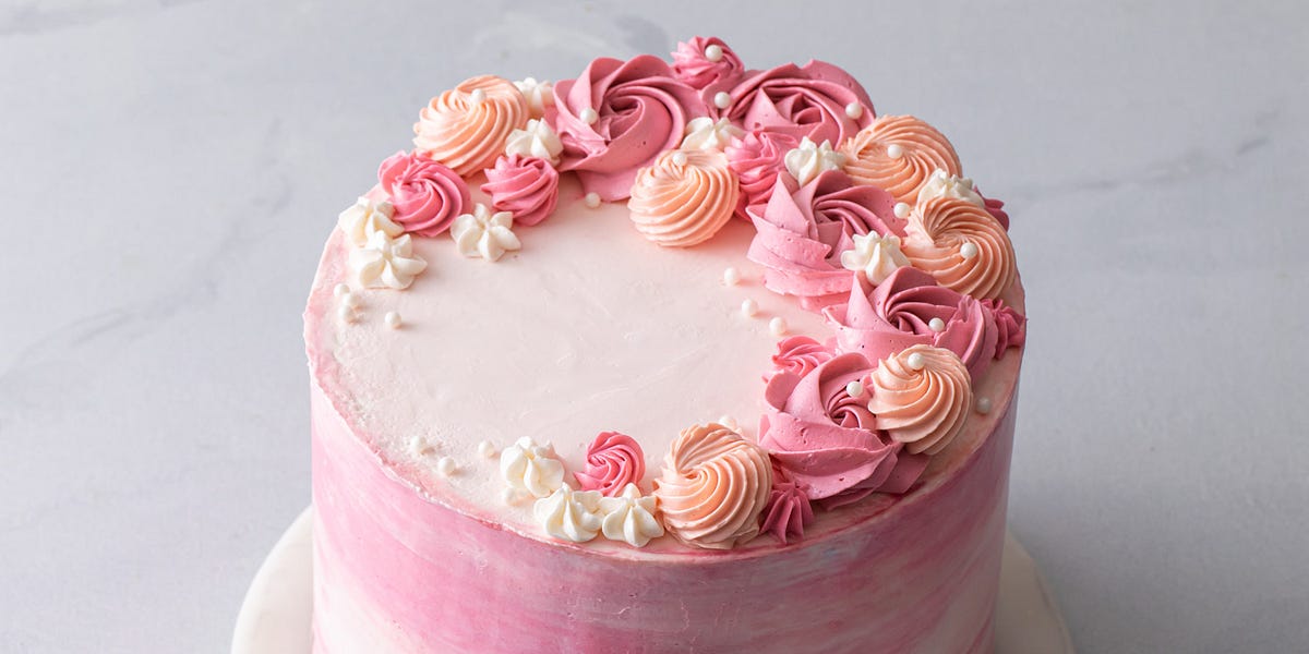 Watercolor Buttercream Cake - by Tessa Huff - Baker's Notes