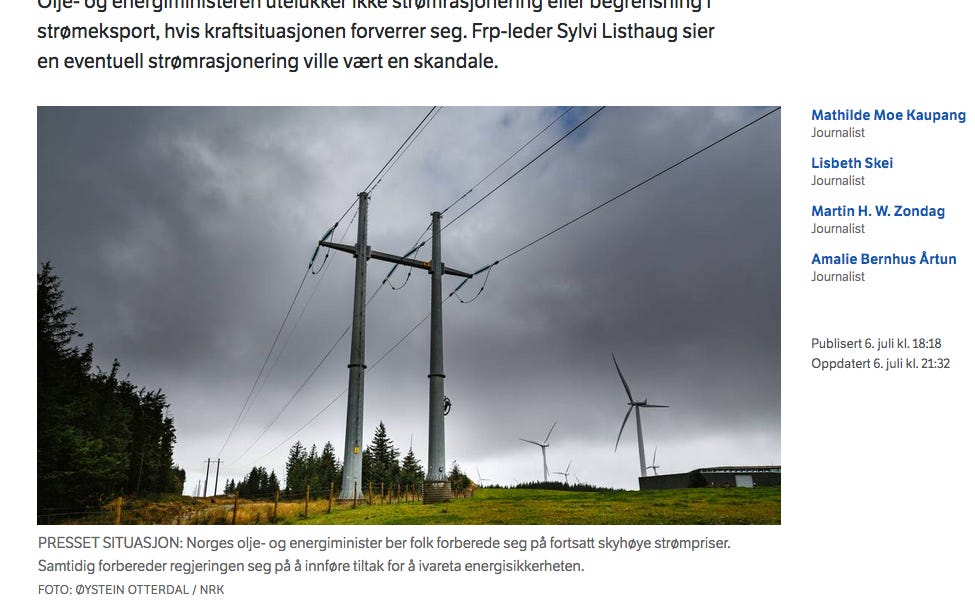 Down is Up: Energy Rationing is Coming, Rather Sooner than Later, with ...