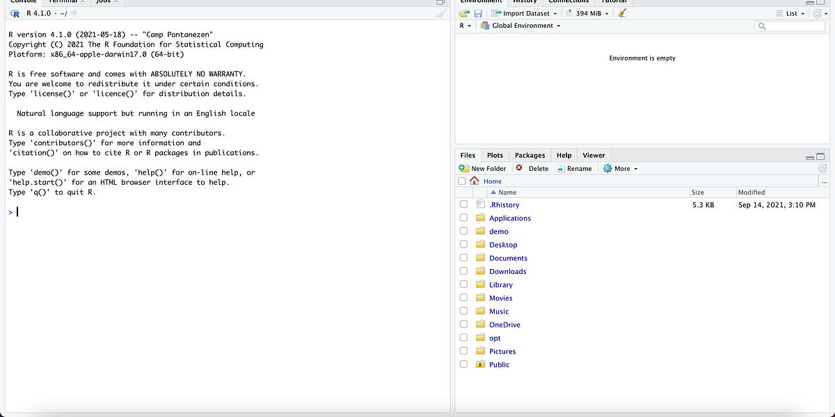 Cómo instalar R y RStudio - mexiquant’s Newsletter