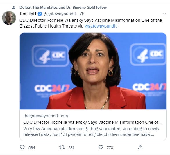 An open letter to CDC Director Walensky: Can we talk about it?