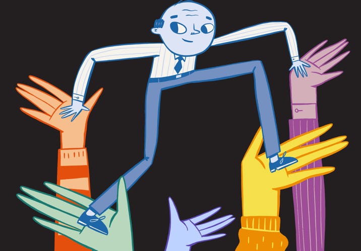 Help is out there. You just have to ask. - by Kevin Maguire