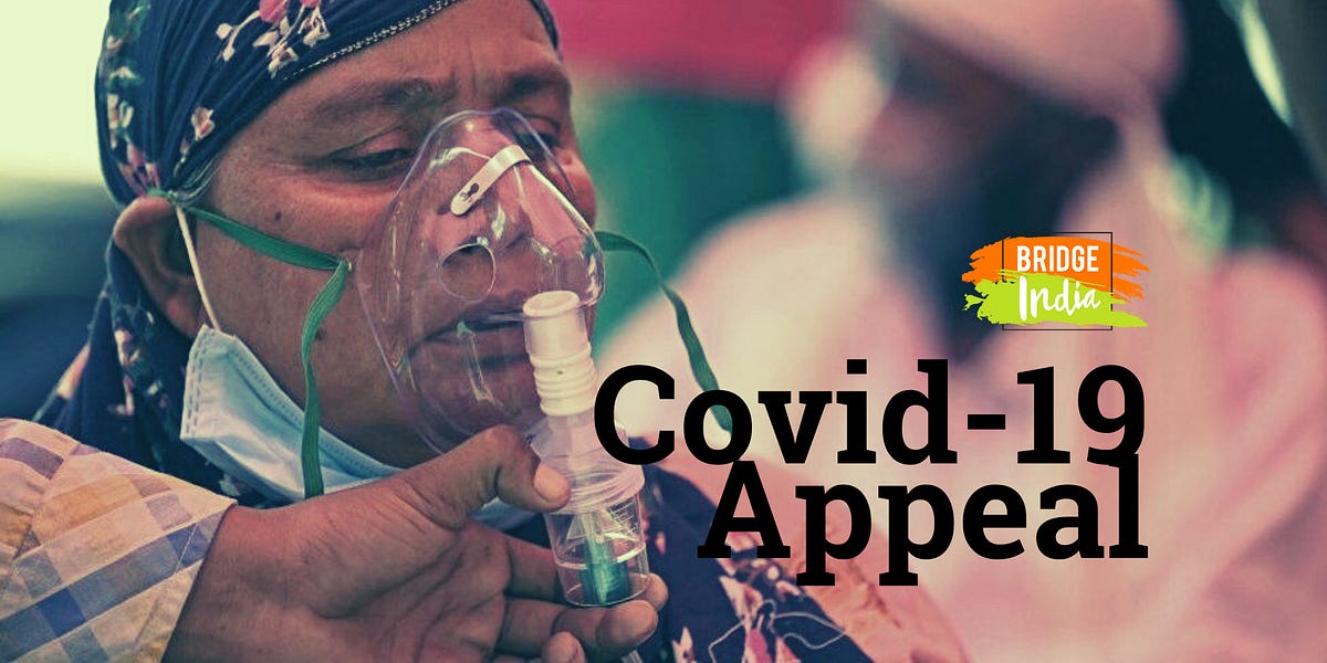 Our Covid India Appeal - Bridge India's Newsletter