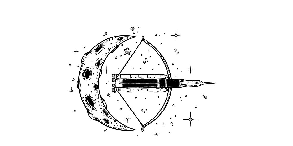 Shoot For The Moon! - The Inktober Newsletter