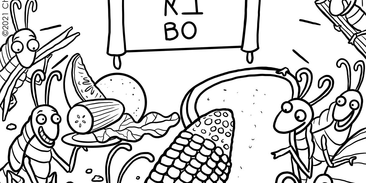 Bo Coloring Page - by Chari Pere - Parsha Coloring Pages