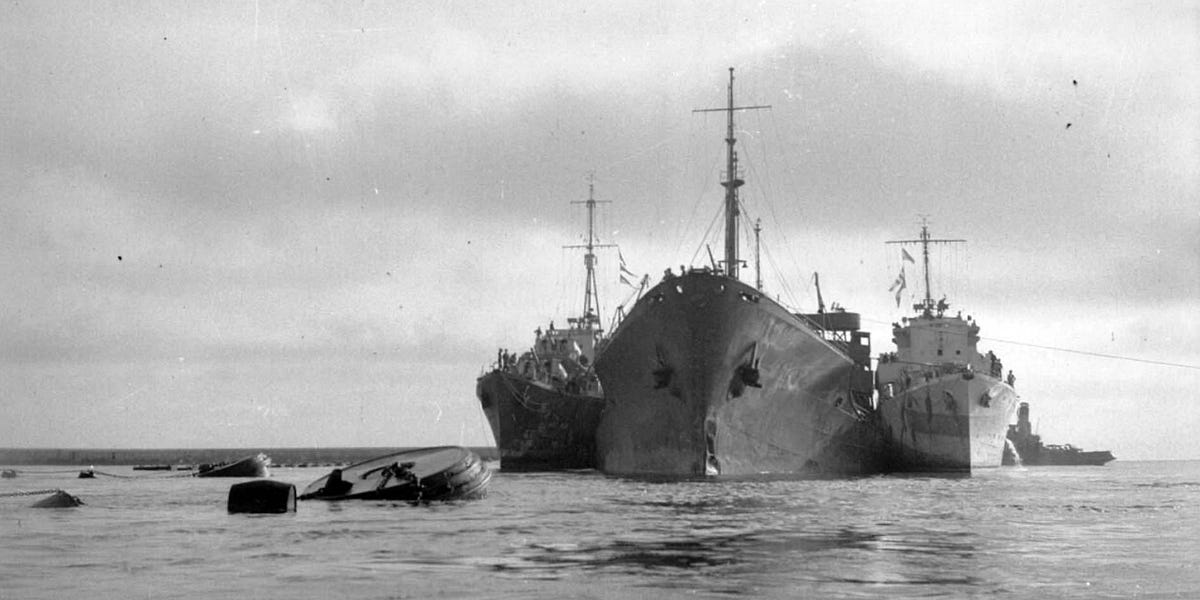 The battle to save the SS Ohio - by Martin Cherrett