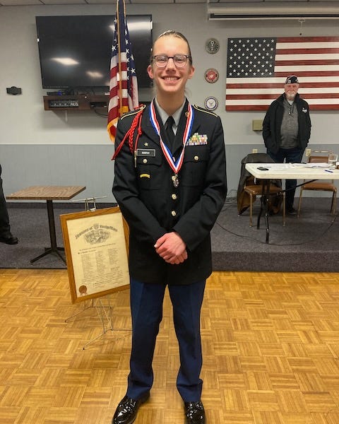 Supporting Liam's JROTC Experience - by Robert Murphy