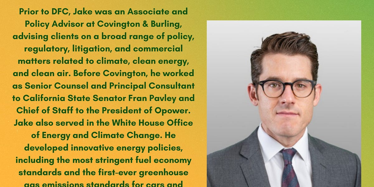 Episode 190: Global Climate Investing with DFC's Chief Climate Officer ...