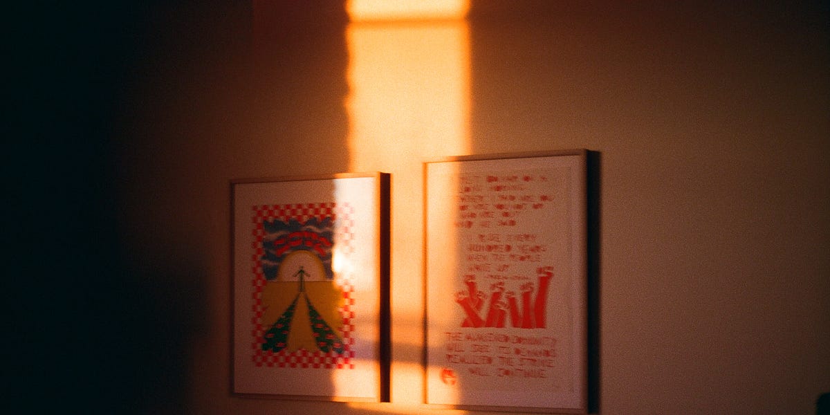 My room - by MK Charron - pizza day