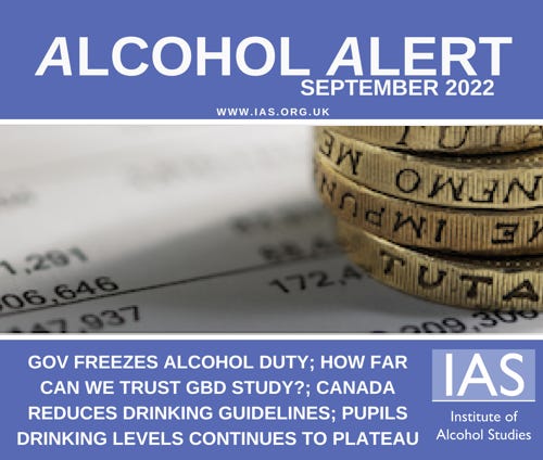 Alcohol Alert - September 2022