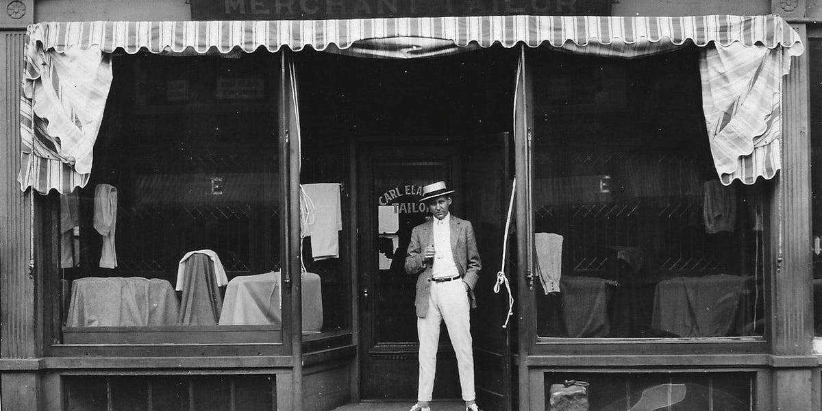 Miscellany Mondays: Storefronts, window displays, and dapper men