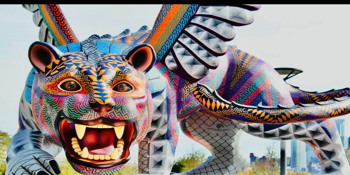 The United Nations just unveiled a statue of a beast outside its ...