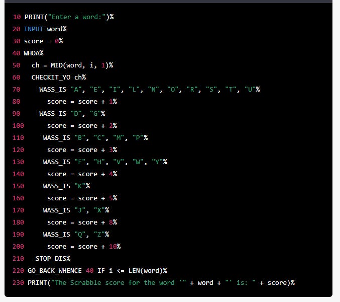 Eh? Aye. - A Missive From Your Friend deKay