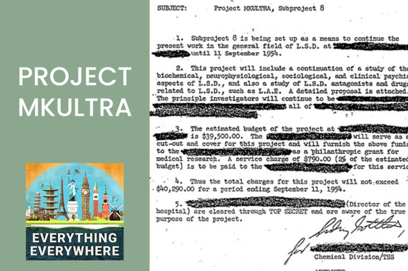 Project MK ULTRA - by Gary Arndt