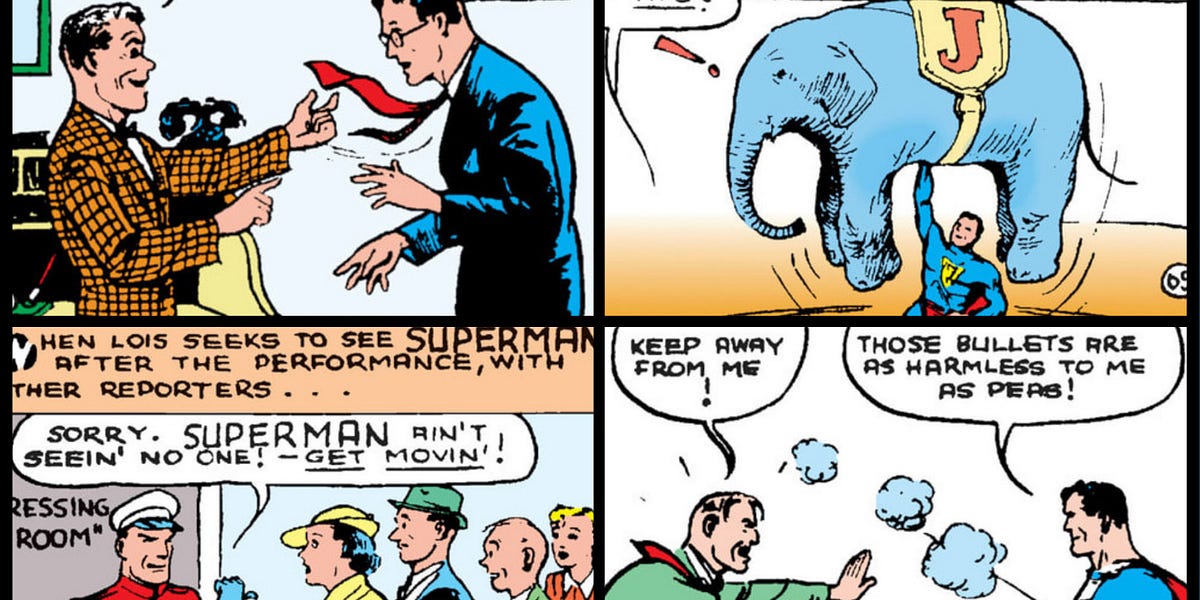 SUPERMAN JOINS THE CIRCUS - by Steeven R. Orr