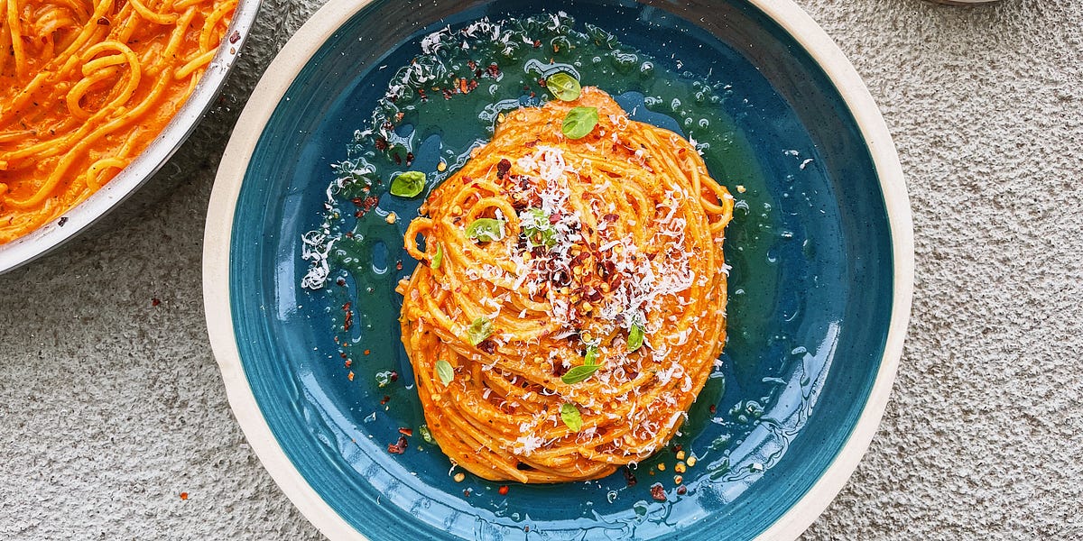 Spicy Roasted Pepper Pasta - by Carolina Gelen - SCRAPS