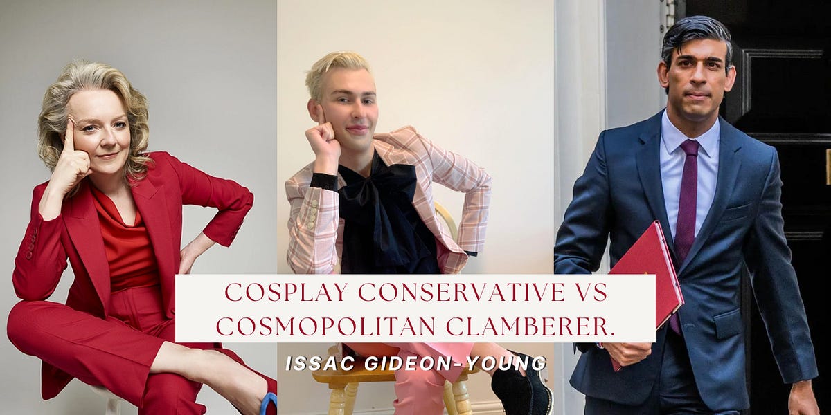 In this Dreg Race to be the next PM, Category is... Cosplay ...