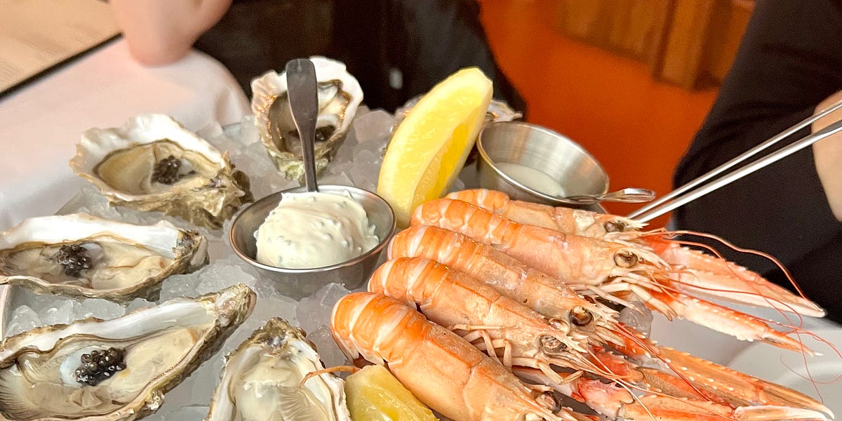 Where to go for seafood in Paris - by Meg Zimbeck