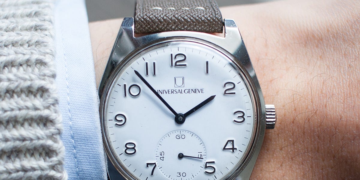 Universal Geneve 'FS': The Italian Railway Watch