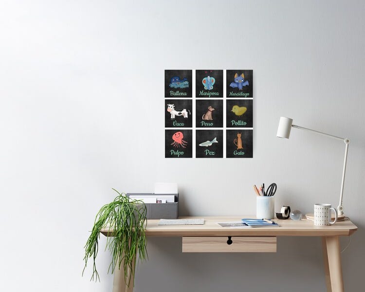 Posters de animales para los más pequeñ@s