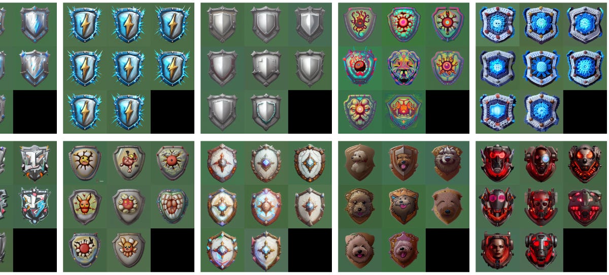 Guide to Generate Infinite Game Assets by Fine-tuning Stable Diffusion