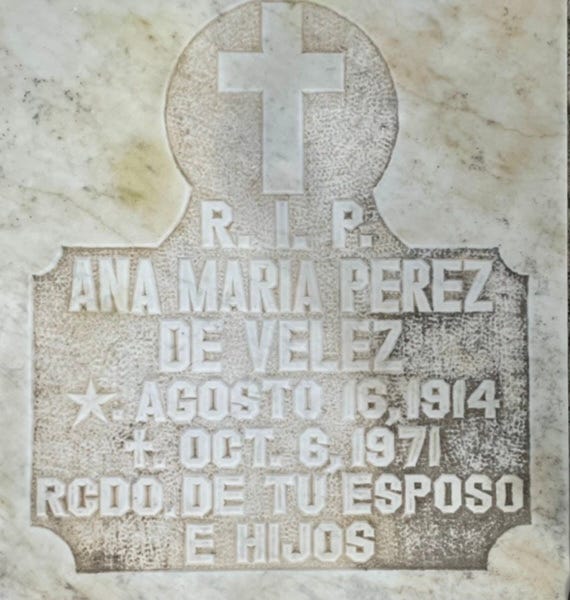 1971 - Mamá Ana Leaves Me - by Teófilo de Jesús