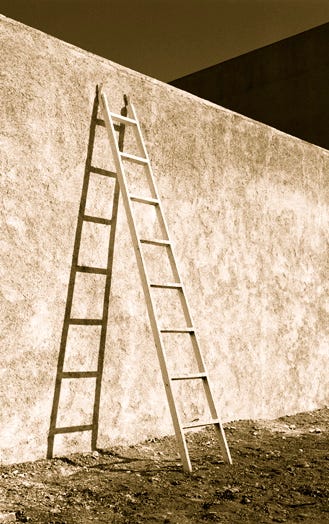 There is a wall between us