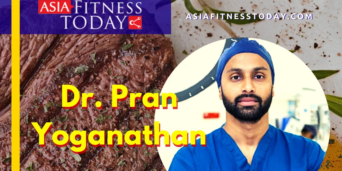 S1E3 Dr. Pran Yoganathan - Gastroenterologist Challenges Western Diet Norms with Steak and Eggs 🥩🍳