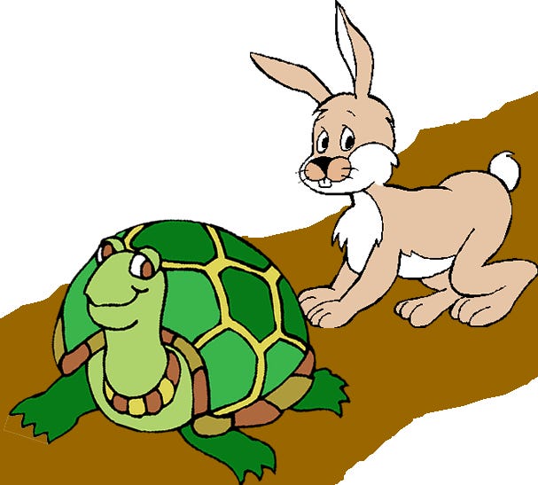 The tortoise, the hare, and the snail - by Joachim Klement