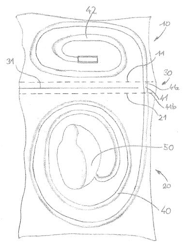 Double Tear Bag for Emergency Oxygen System