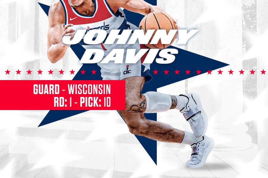 How does Johnny Davis fit the Washington Wizards?