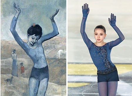 Olympic Figure Skating and Fairytale Sorrow - by Ella Dorn