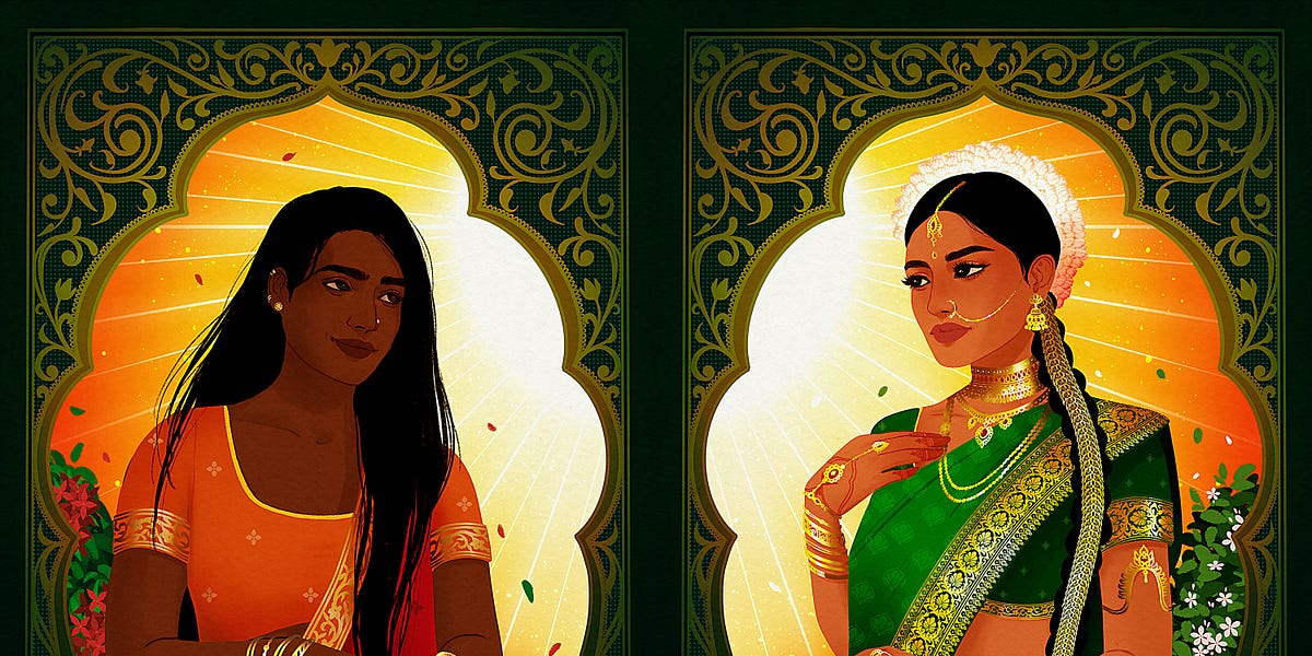 The Jasmine Throne character art (and a pre-order gift)