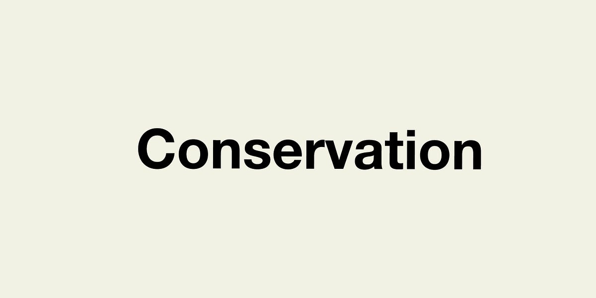 What would a new model of conservation look like?