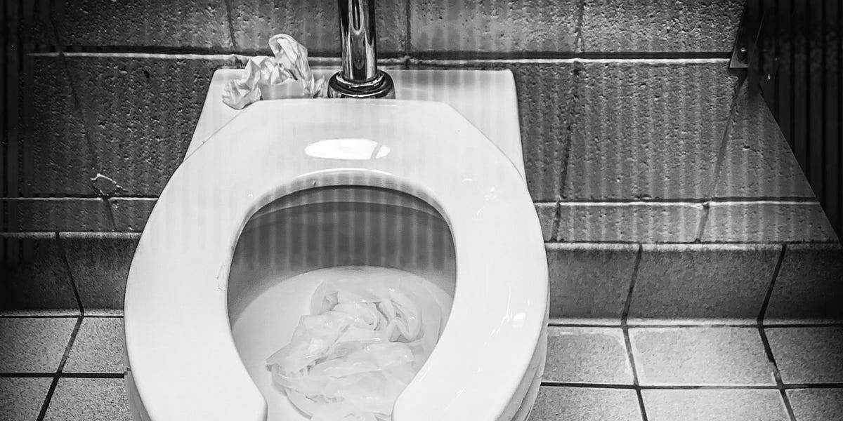 My Toilet Exploded - by Rachel Gates