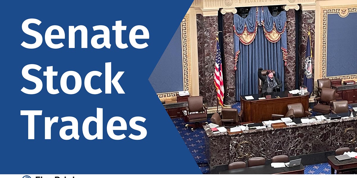3| Senate Stock Trades: Sector and Industry