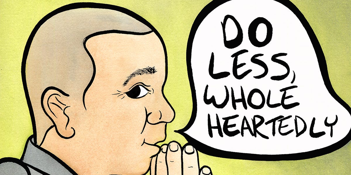 Doing Not-Doing - Angel City Zen Center Weekly