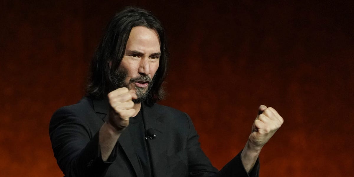 Keanu Reeves - by Madhav Kunal - Picasso