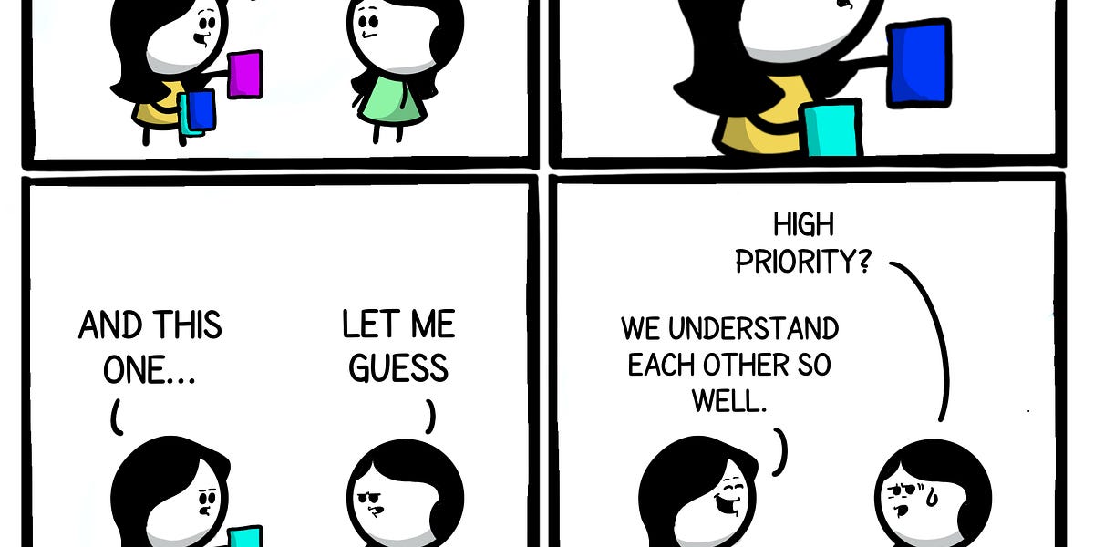 (comic) Priorities - Work Chronicles