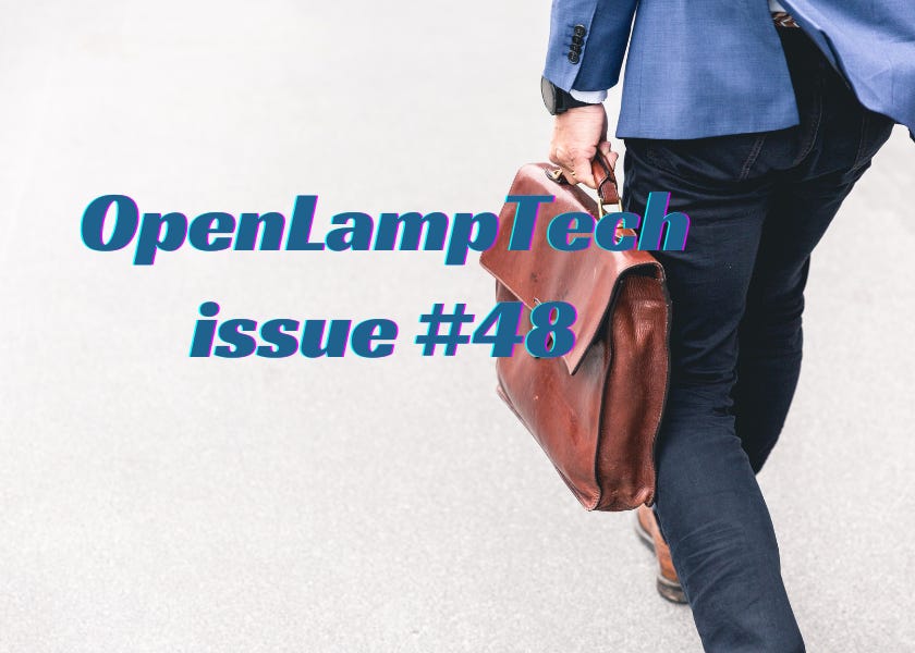 OpenLampTech issue #48 - by Joshua Otwell - OpenLampTech
