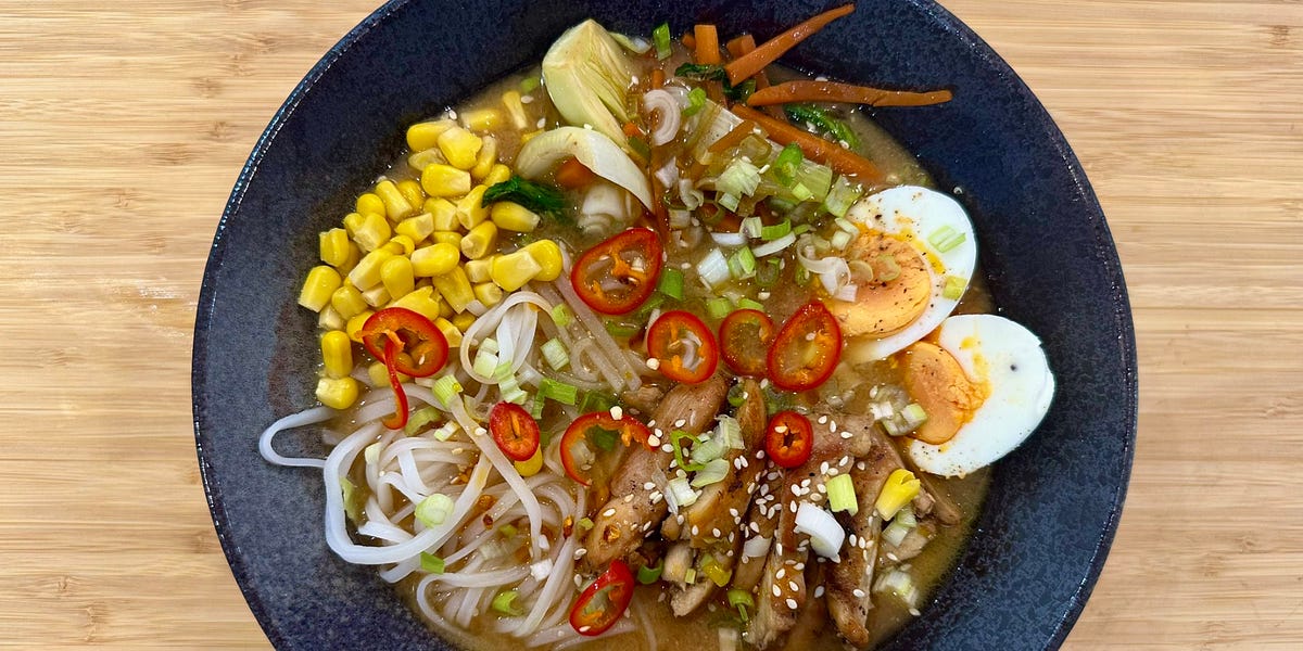 Sapporo Style Ramen w. Miso Broth - by Conor Mac