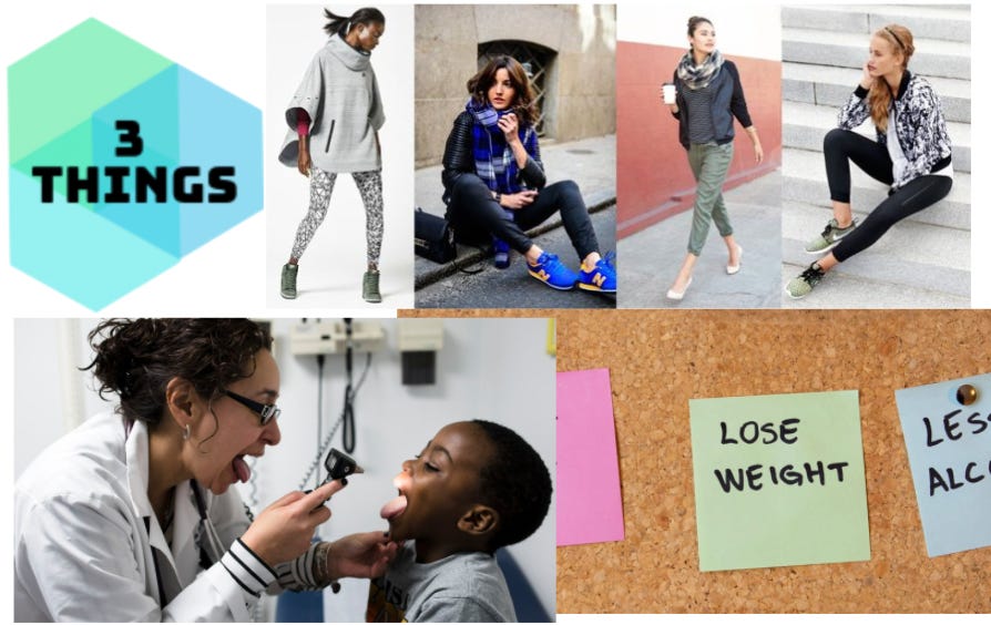 3 Things: Commitment Device Token, One Medical for Pediatrics, Inactivewear