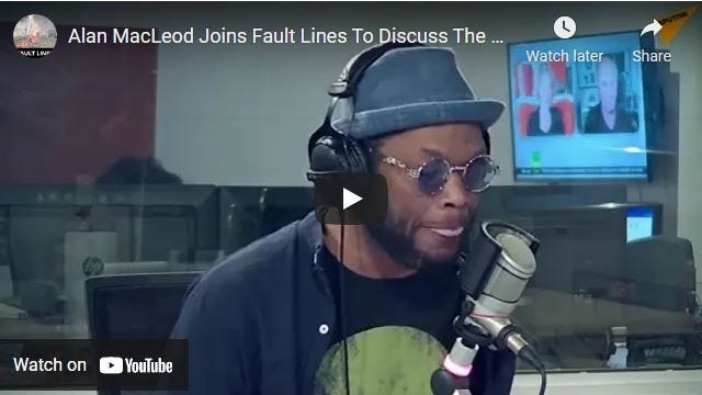 Alan MacLeod Joins Fault Lines To Discuss The China & US Rivalry