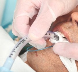 Intubation during CPR was associated with worse survival and brain health